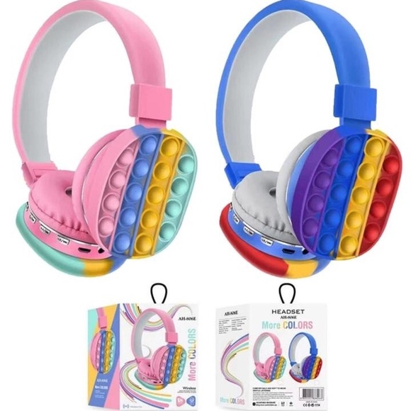 unbranded | Accessories | Pop It Push Bubble Fidget Over The Ear ...